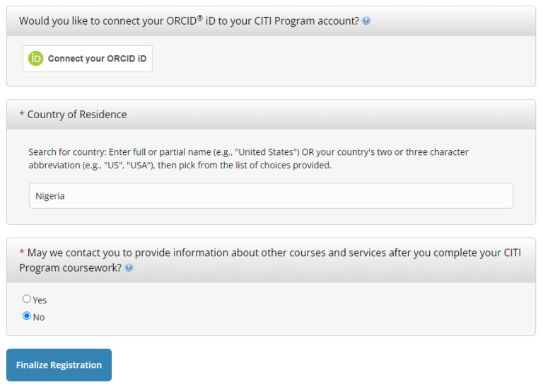 How to complete CITI courses – SURER Project
